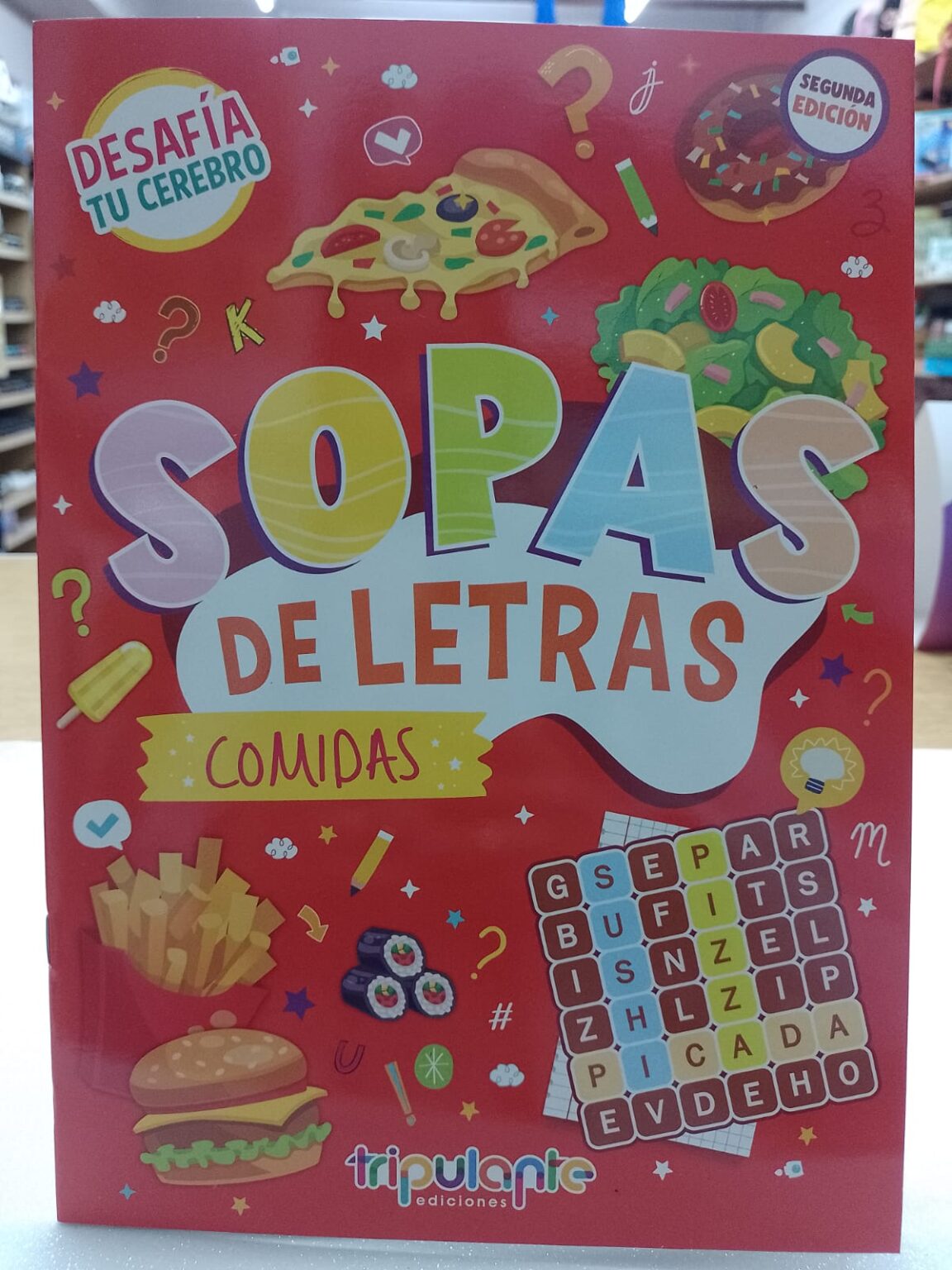 Sopa de letras – Comidas – SOMOS CONFIRMA